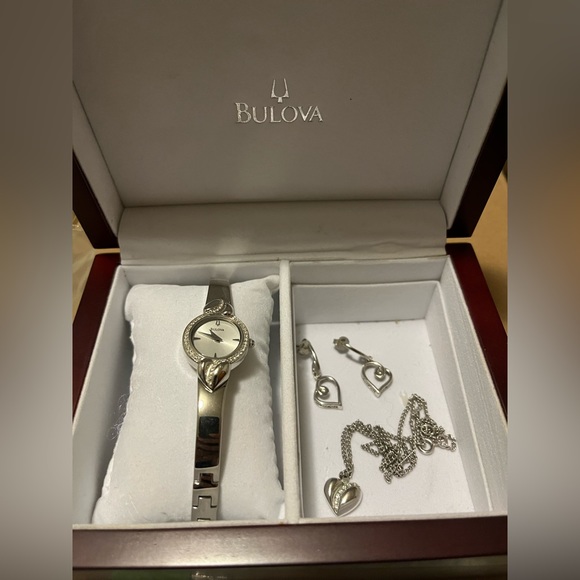 Bulova | Jewelry | Bulova Love Jewelry Set | Poshmark